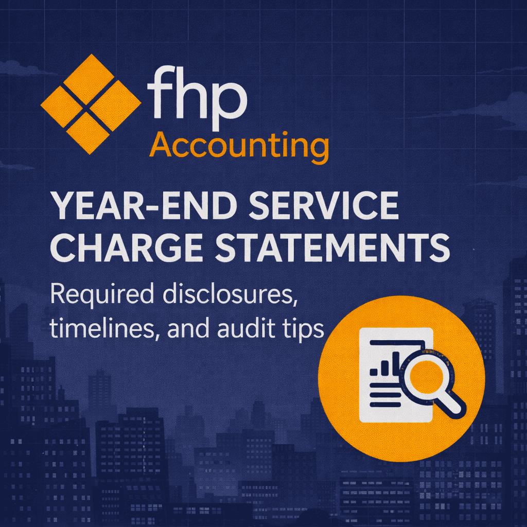 Year-End Service Charge Statements: Essential Compliance Requirements ...